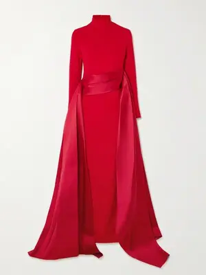 Satin-twill Evening Gowns