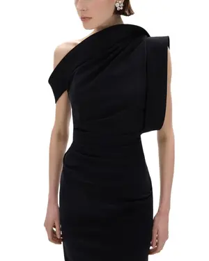 Rachel Gilbert Rowana One Shoulder Gown
