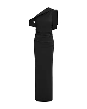 Rachel Gilbert Rowana One Shoulder Gown