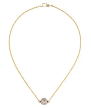 LUCY DELIUS Baby Pocket Watch Diamond Necklace