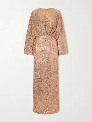 Elie Saab Embellished Silk-blend Tulle Gown