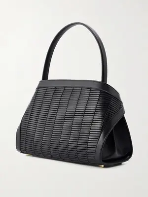 FERRAGAMO Hug Small Embellished Leather Tote