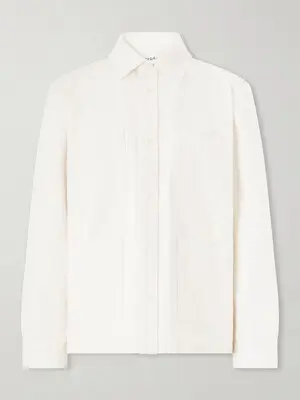 CORRIDOR Misha Cotton-twill Overshirt - Neutrals