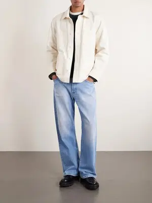CORRIDOR Misha Cotton-twill Overshirt - Neutrals