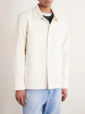 CORRIDOR Misha Cotton-twill Overshirt - Neutrals