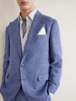 Brunello Cucinelli Wool-blend Suit Jacket