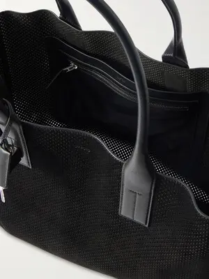 TOM FORD Perforated Suede Tote Bag