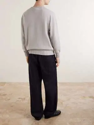 MARGARET HOWELL Mhl. Wide-leg Cotton-twill Trousers
