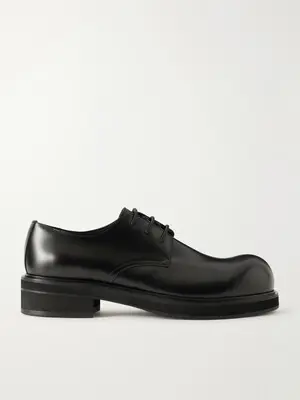 Acne Studios Leather Derby Shoes - Black