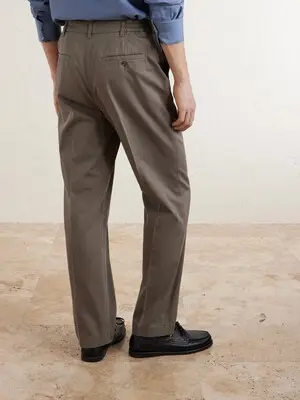 Dunhill Straight-leg Cotton-twill Chinos