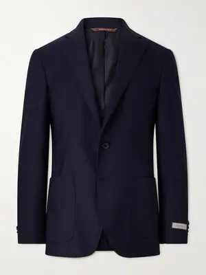 Canali Kei Cashmere-twill Blazer