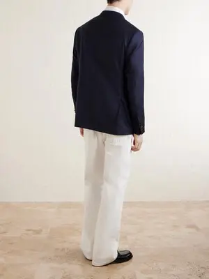 Canali Kei Cashmere-twill Blazer