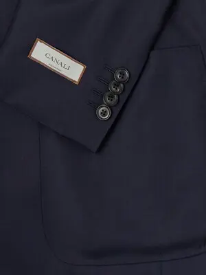 Canali Kei Cashmere-twill Blazer