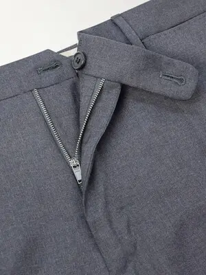SLOWEAR Slim-leg Wool Trousers