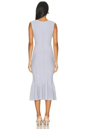 LoveShackFancy Tayleen Dress - Blue