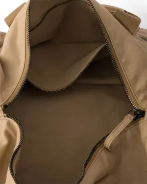 Prada Canvas Duffel Bag - Neutral