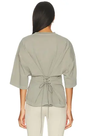 AGOLDE Ellery Tee - Drab