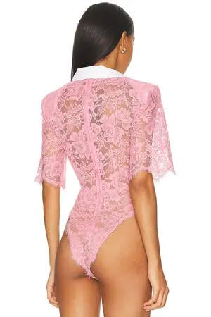 ROWEN ROSE Polo Bodysuit