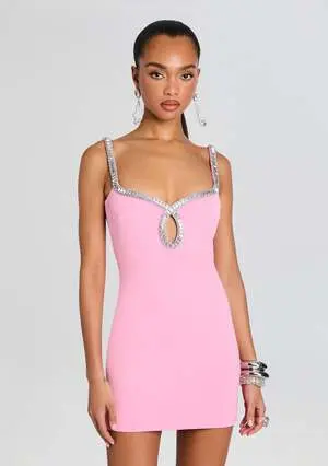 Retrofete Talitha Embellished Mini Dress