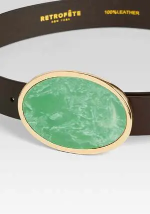 Retrofete Dagmar High Waist Leather Belt