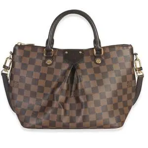 LOUIS VUITTON Damier Ebene Canvas Siena Pm