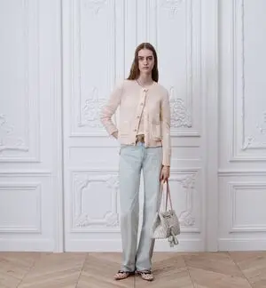 Dior Wool And Silk Pleated Midi Skirt