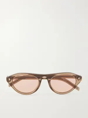 PRADA Mushroom D-Frame Acetate Sunglasses