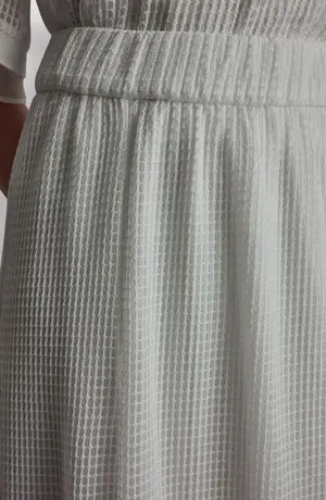 Dkny Windowpane A-line Skirt