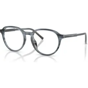 Dolce & Gabbana 52mm Phantos Optical Glasses - Blue