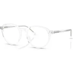 Dolce & Gabbana 52mm Phantos Optical Glasses - Transparent
