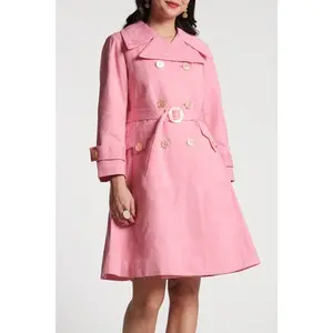 FRANCES VALENTINE Jacqueline Parasol Coat - Pink