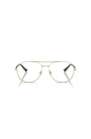 JIMMY CHOO 56mm Pilot Optical Glasses - Gold