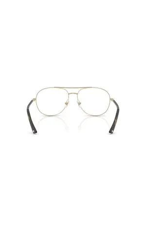JIMMY CHOO 56mm Pilot Optical Glasses - Gold