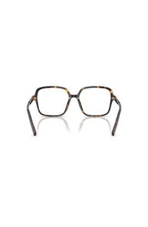 Dolce & Gabbana 55mm Square Optical Glasses - Tortoise