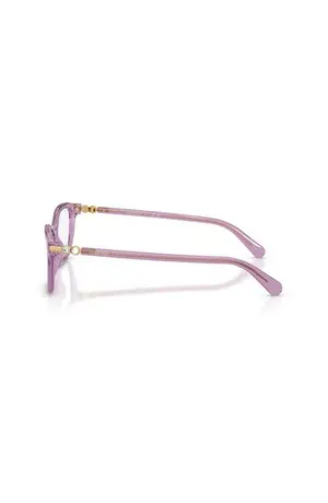 SWAROVSKI 54mm Rectangle Optical Glasses - Violet