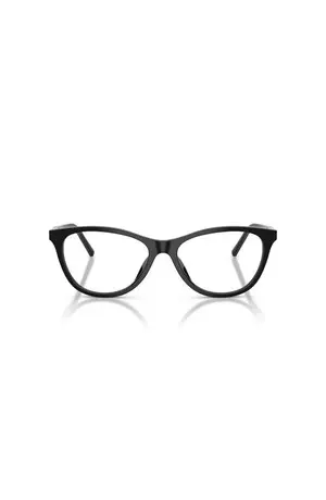 Dolce & Gabbana 53mm Cat Eye Optical Glasses - Black