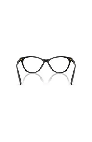 Dolce & Gabbana 53mm Cat Eye Optical Glasses - Black