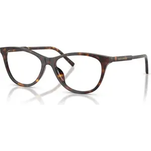 Dolce & Gabbana 53mm Cat Eye Optical Glasses - Tortoise