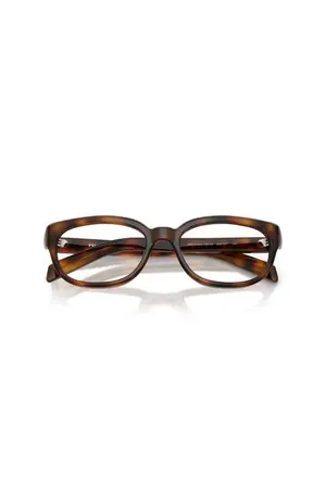 Prada 52mm Phantos Optical Glasses - Tortoise
