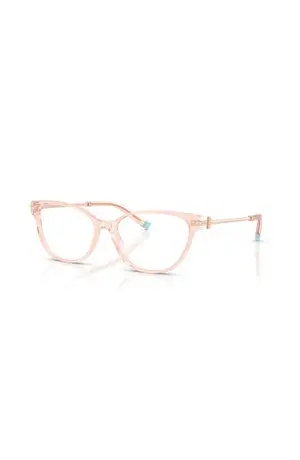 Tiffany & Co. 52mm Cat Eye Optical Glasses - Transparent