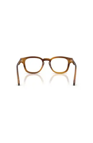 Giorgio Armani 46mm Rectangle Optical Glasses
