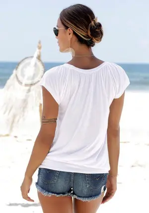 LASCANA V-neck Top