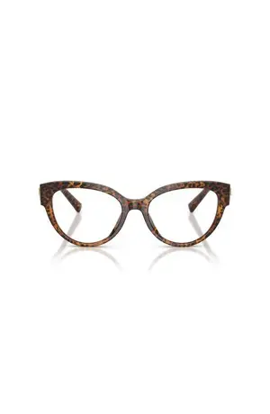Dolce & Gabbana Cat Eye Acetate Eyeglasses - Brown
