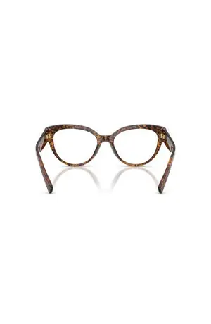 Dolce & Gabbana Cat Eye Acetate Eyeglasses - Brown