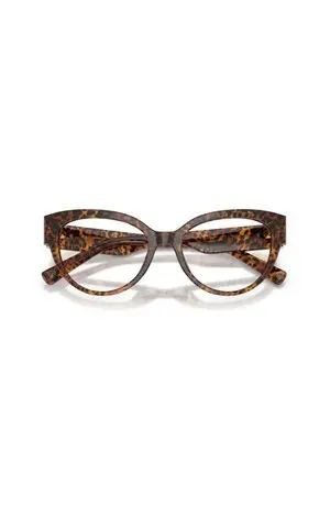 Dolce & Gabbana Cat Eye Acetate Eyeglasses - Brown