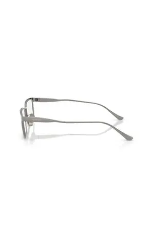 FERRARI 55mm Rectangle Optical Glasses - Grey