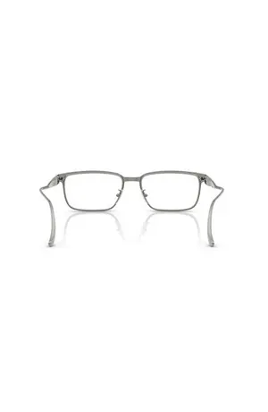 FERRARI 55mm Rectangle Optical Glasses - Grey