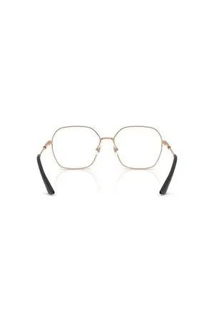 Versace 56mm Square Optical Glasses - Pink