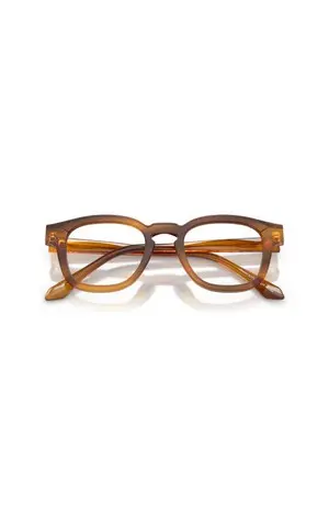 Giorgio Armani 48mm Rectangle Optical Glasses
