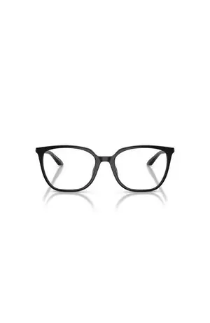 Armani Exchange 52mm Irregular Optical Glasses - Black